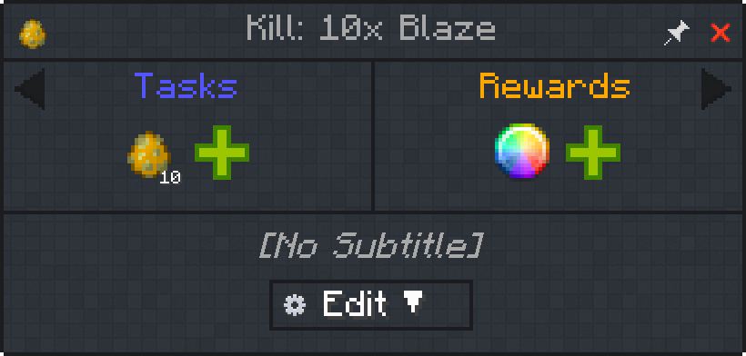 Custom Reward | Feed The Beast Docs